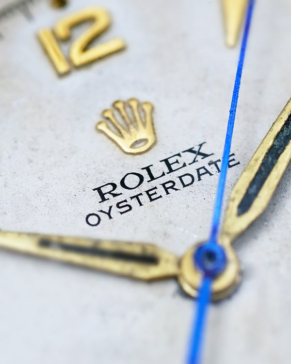 1953 Rolex Oysterdate 6094 | Rare Red Date Wheel & Super Oyster Crown ...