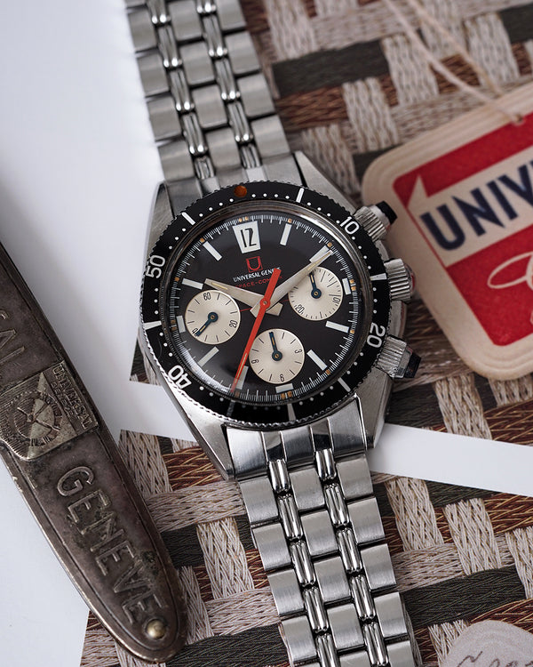 *RARE* 1966 Universal Genève Space-Compax | Mark 1 | Ref. 885104/01 ...