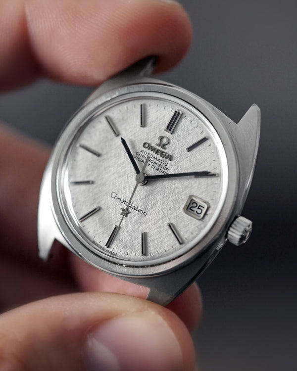 1968 Omega Constellation C-Shape | Rare "Frosty" Grey Dial | Ref. SP 1 ...