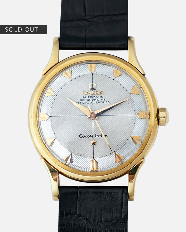 1954 Omega Constellation Honeycomb Dial | Ref. 2648 SC | 18Kt Yellow G ...