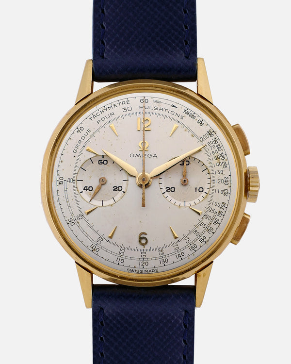 1956 Omega Rare Pulsations and Tachymetre Dial | Cal.320 | Ref. OT 227 ...